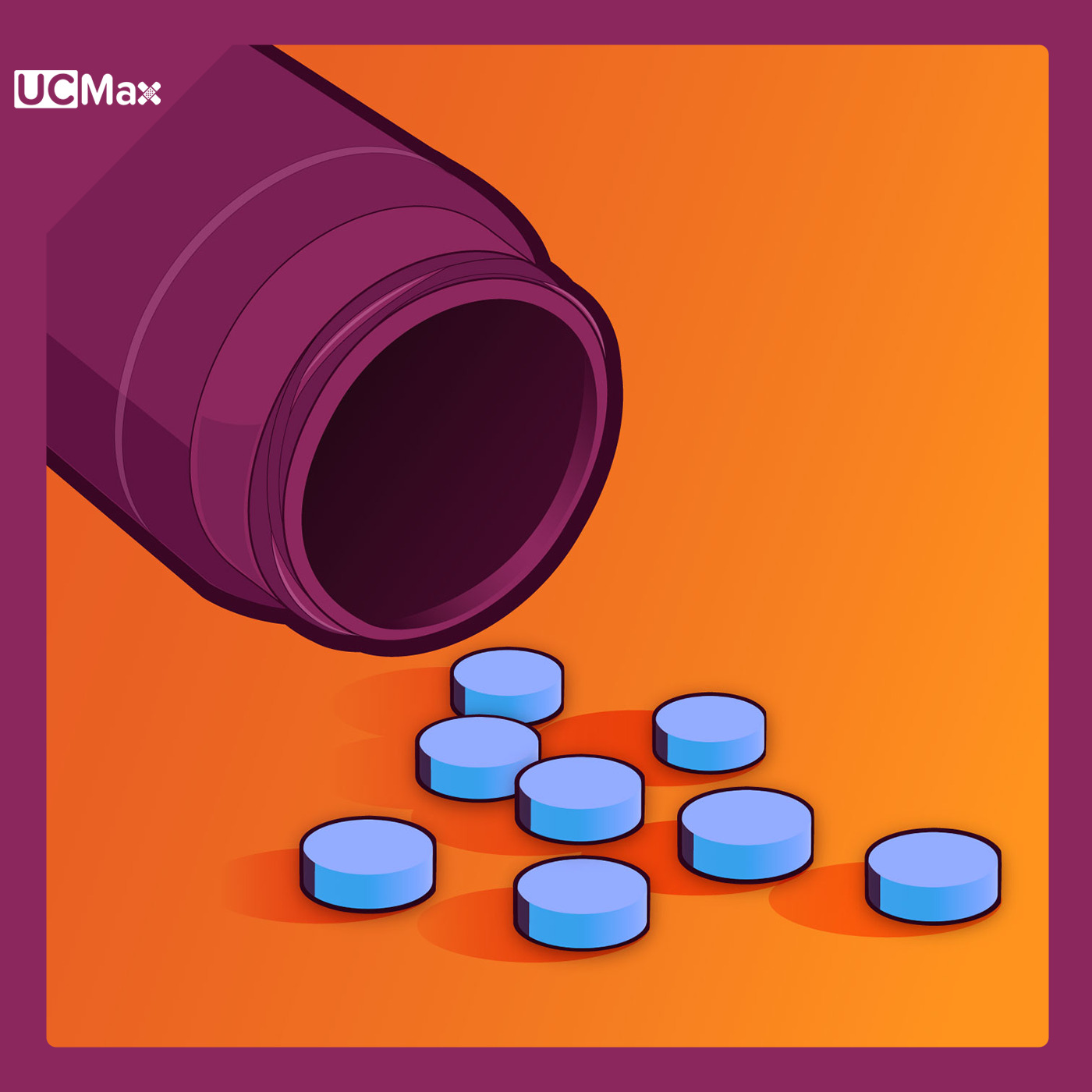 Prednisone Pill Bottle Cartoon